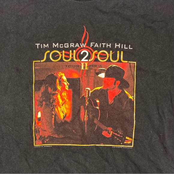 Shirts | Vtg Tim Mcgraw Faith Hill Soul 2 Soul Tour Tskirt | Poshmark